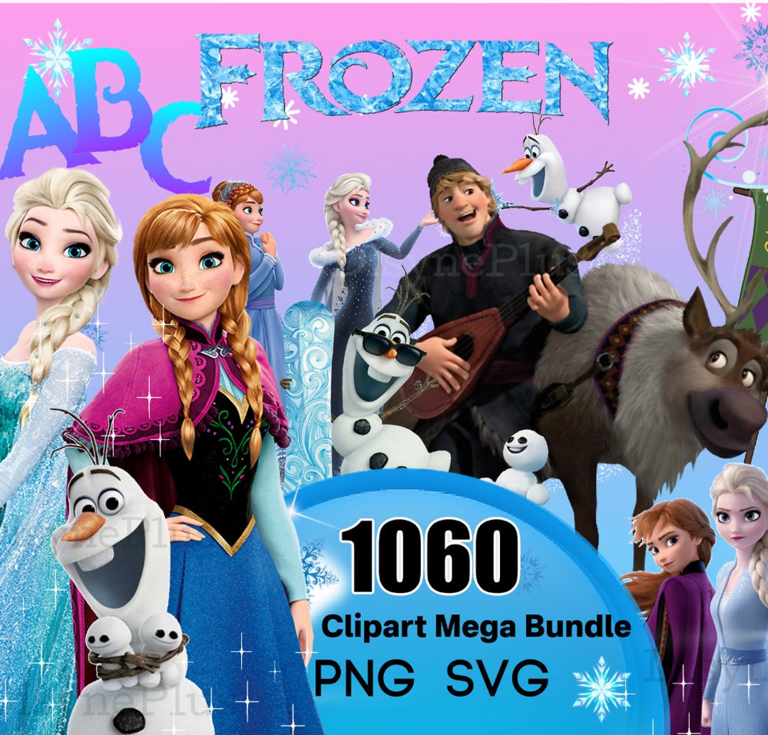 Frozen PNG, Frozen SVG, Frozen Clipart, Frozen 2 Clipart, Princesa png ...