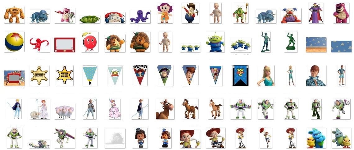 Toy Story Digital Paper Toy Story Clipart Digital Download - Etsy Canada