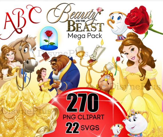Beauty Beast Clipart