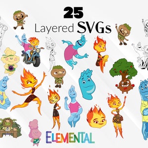 Elemental PNG, Elemental SVG Bundle, Elemental Clipart, Elemental Font ...