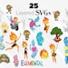 Elemental PNG, Elemental SVG Bundle, Elemental Clipart, Elemental Font ...