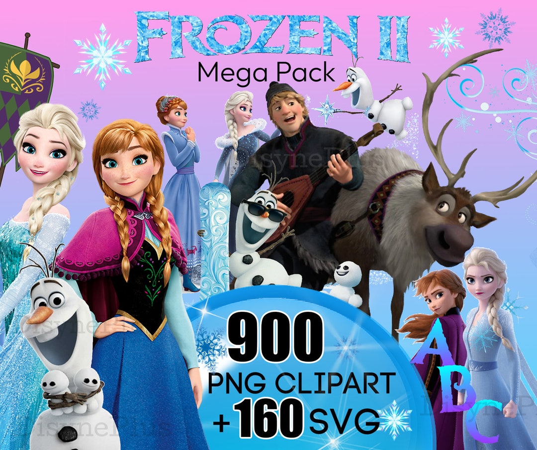 Frozen SVG Frozen Clipart Frozen Png Frozen Birthday Images - Etsy Ireland