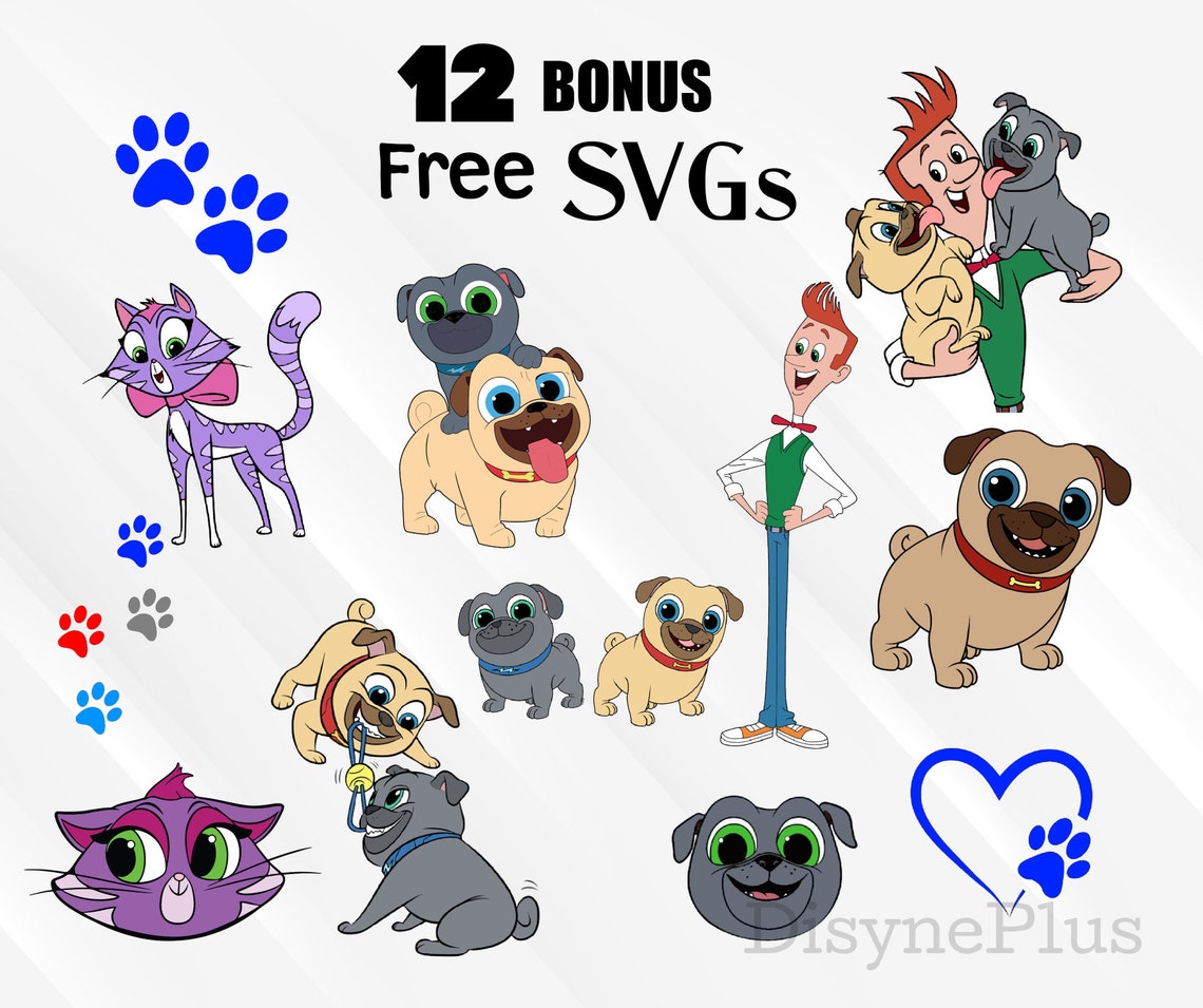Puppy Dog Pals PNG Puppy Dog Pals SVG Puppy Dog Clipart - Etsy UK