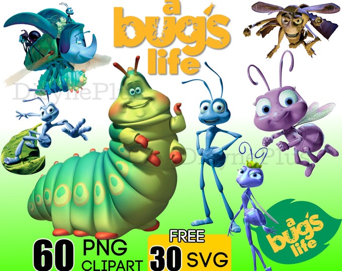 Disney's A Bugs Life Birthday Banner Pixar Its a Bugs Life Baby Shower ...