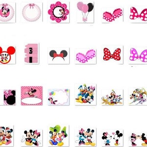 Minnie PNG, Minnie Clipart, Minnie SVG, Minnie Font Letters Digital ...