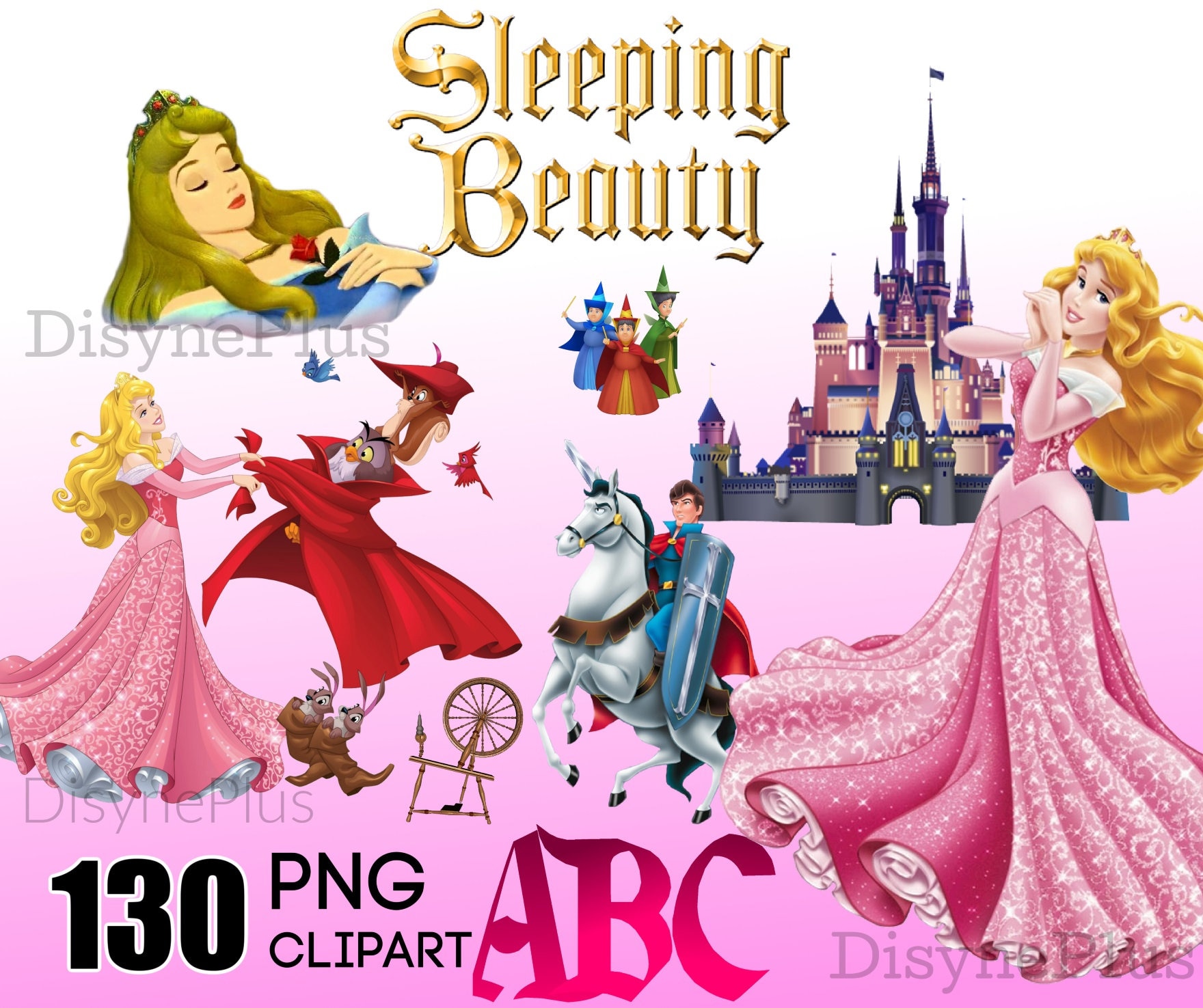 Free Clipart Sleeping Beauty