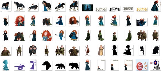 Brave Characters Png