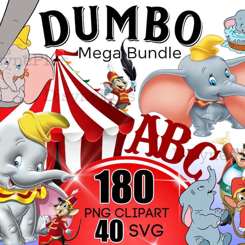 Dumbo Digital File Png - Etsy