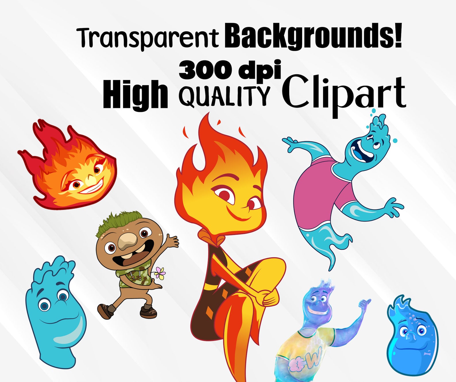 Elemental PNG, Elemental SVG Bundle, Elemental Clipart, Elemental Font ...