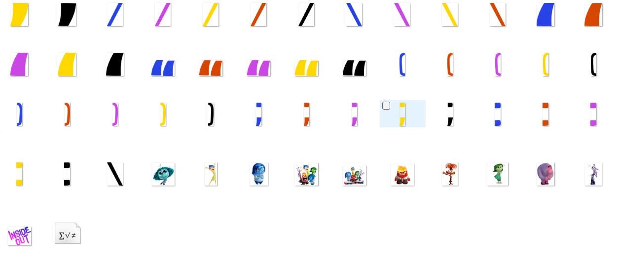 Inside Out 2 Alphabet, Inside Out Alphabet and Numbers, Inside Out ...