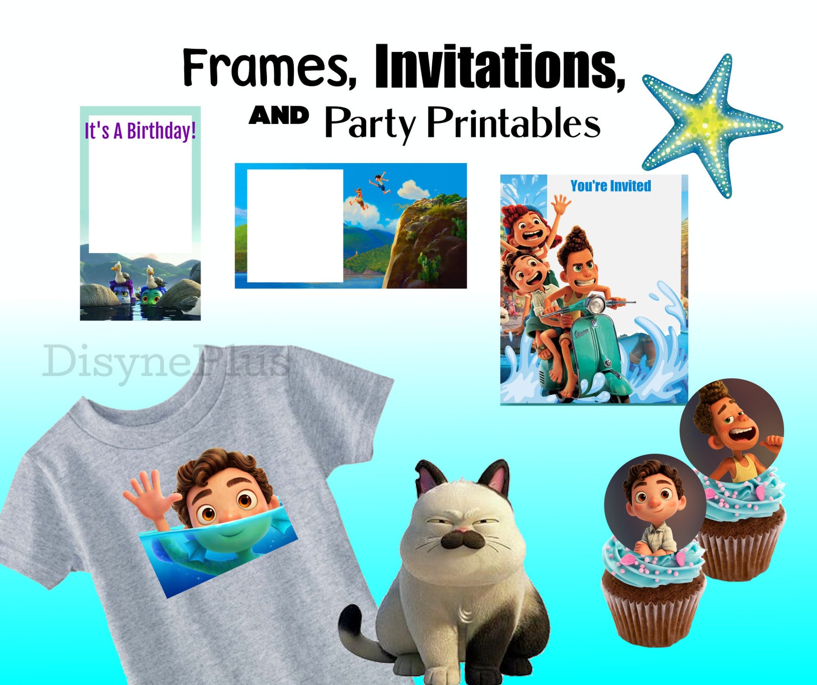 Luca Clipart PNG Digital Download, Luca Shirts, Luca Birthday ...