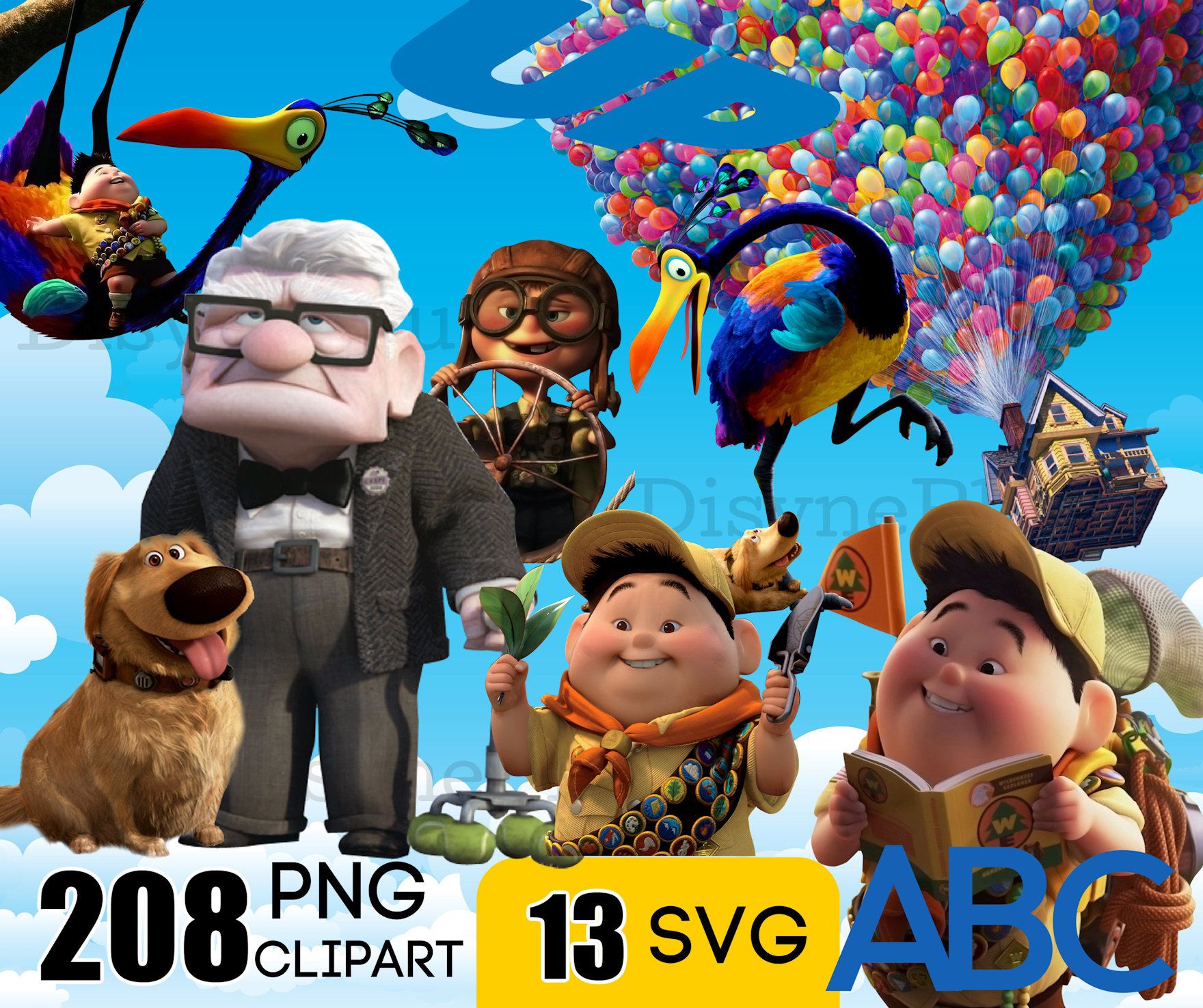 Disney Movie Up Clipart
