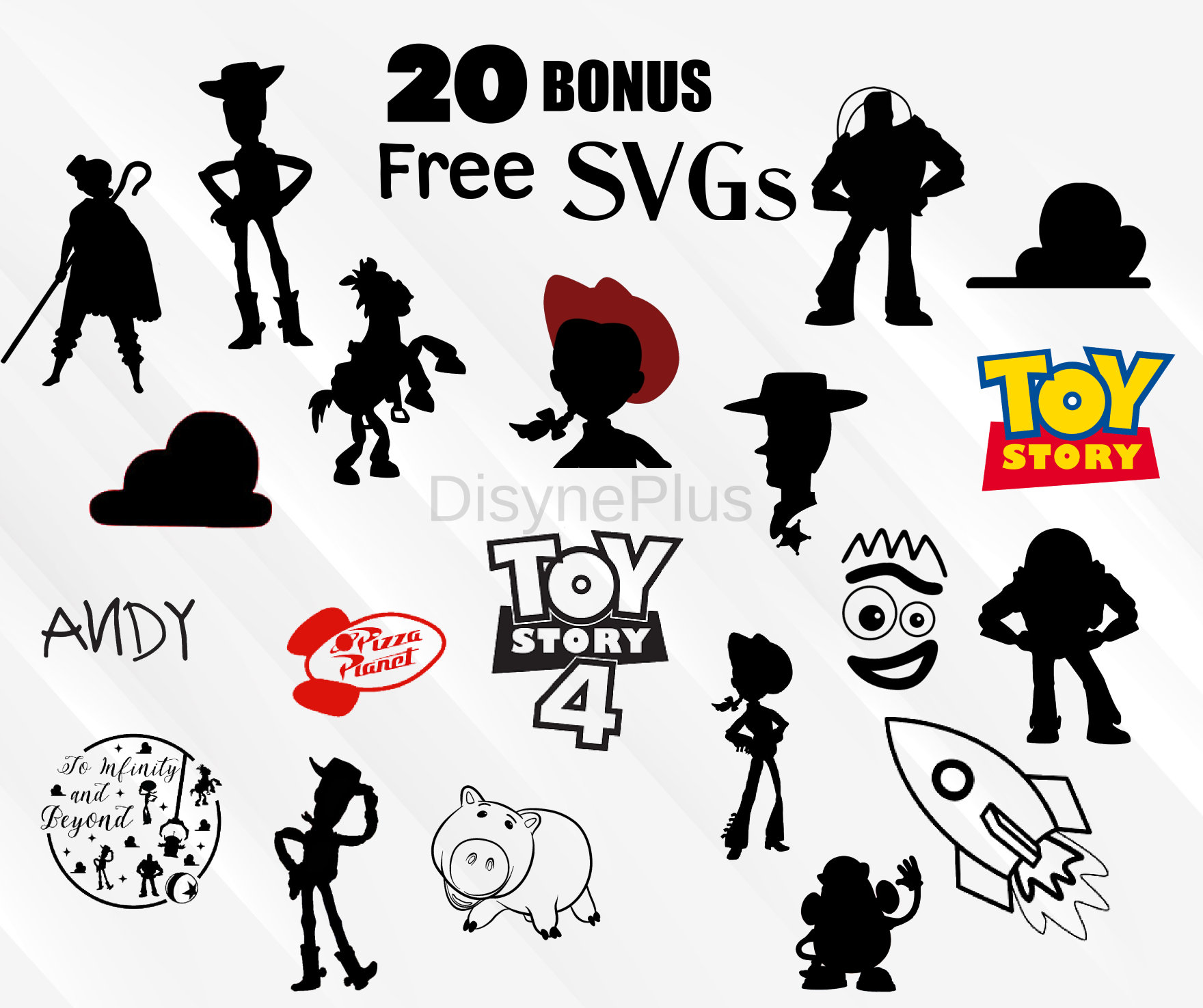 Toy Story PNG Toy Story Clipart Toy Story SVG Buzz - Etsy México