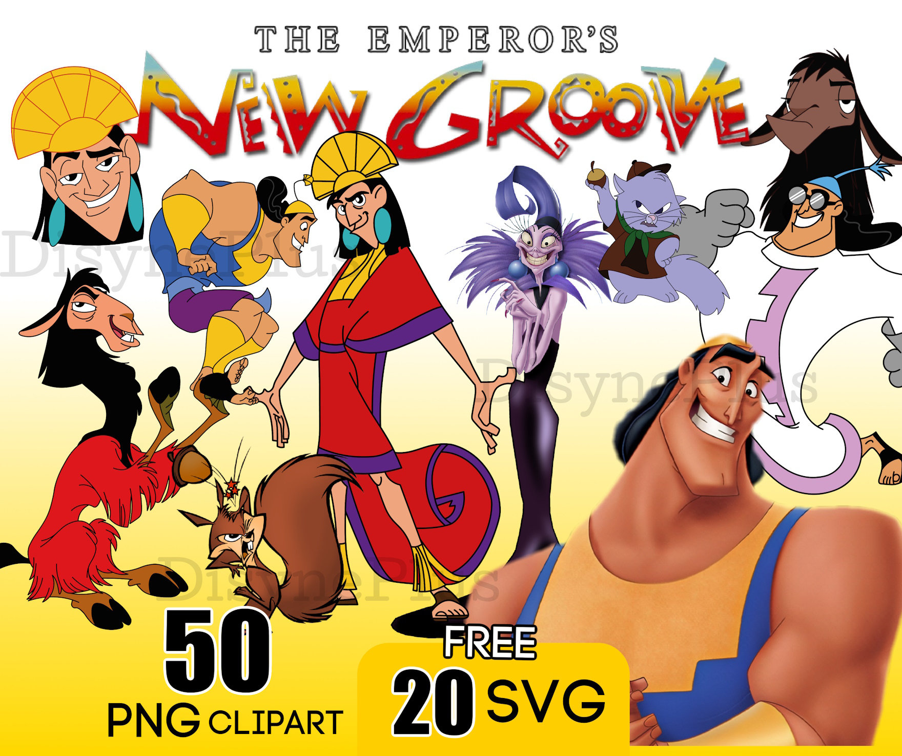 The Emperors New Groove Poster