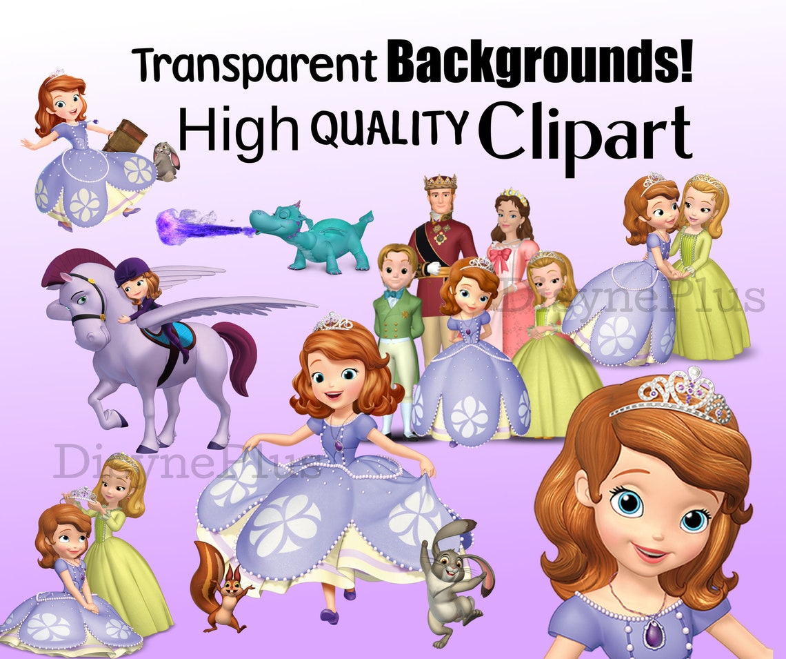 Sophia the First PNG, Sophia Clipart Bundle, Instant Download, Sophia ...
