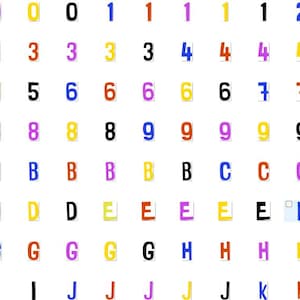 Inside Out 2 Alphabet, Inside Out Alphabet and Numbers, Inside Out ...