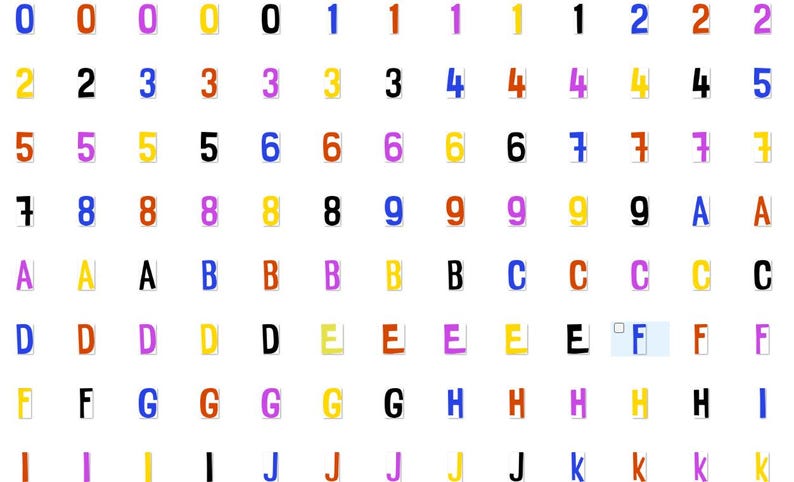Inside Out 2 Alphabet, Inside Out Alphabet and Numbers, Inside Out ...