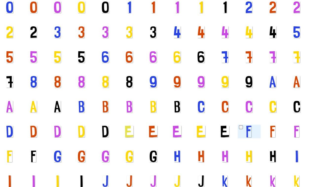 Inside Out 2 Alphabet, Inside Out Alphabet and Numbers, Inside Out ...