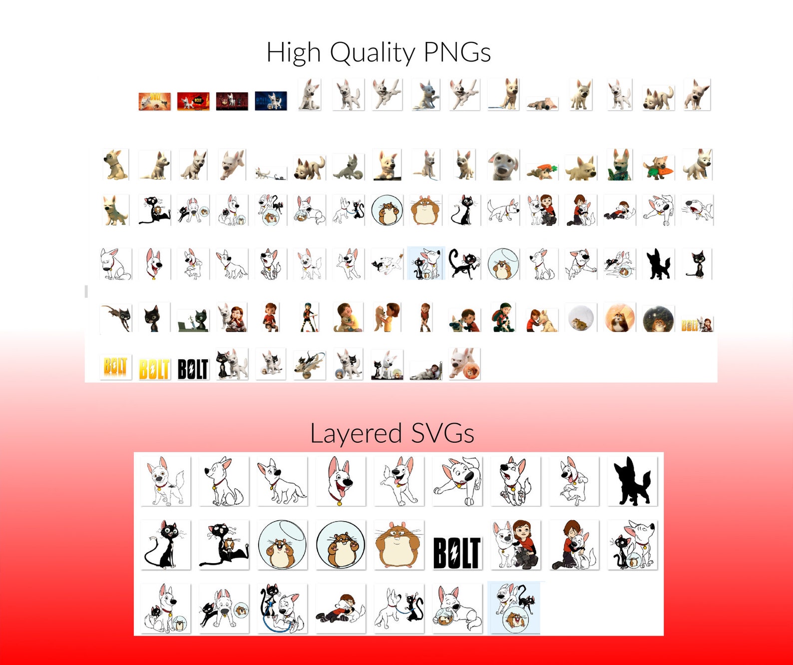 Bolt PNG, Bolt Clipart, Bolt SVG, Dog Clipart, Bolt Birthday Bundle ...