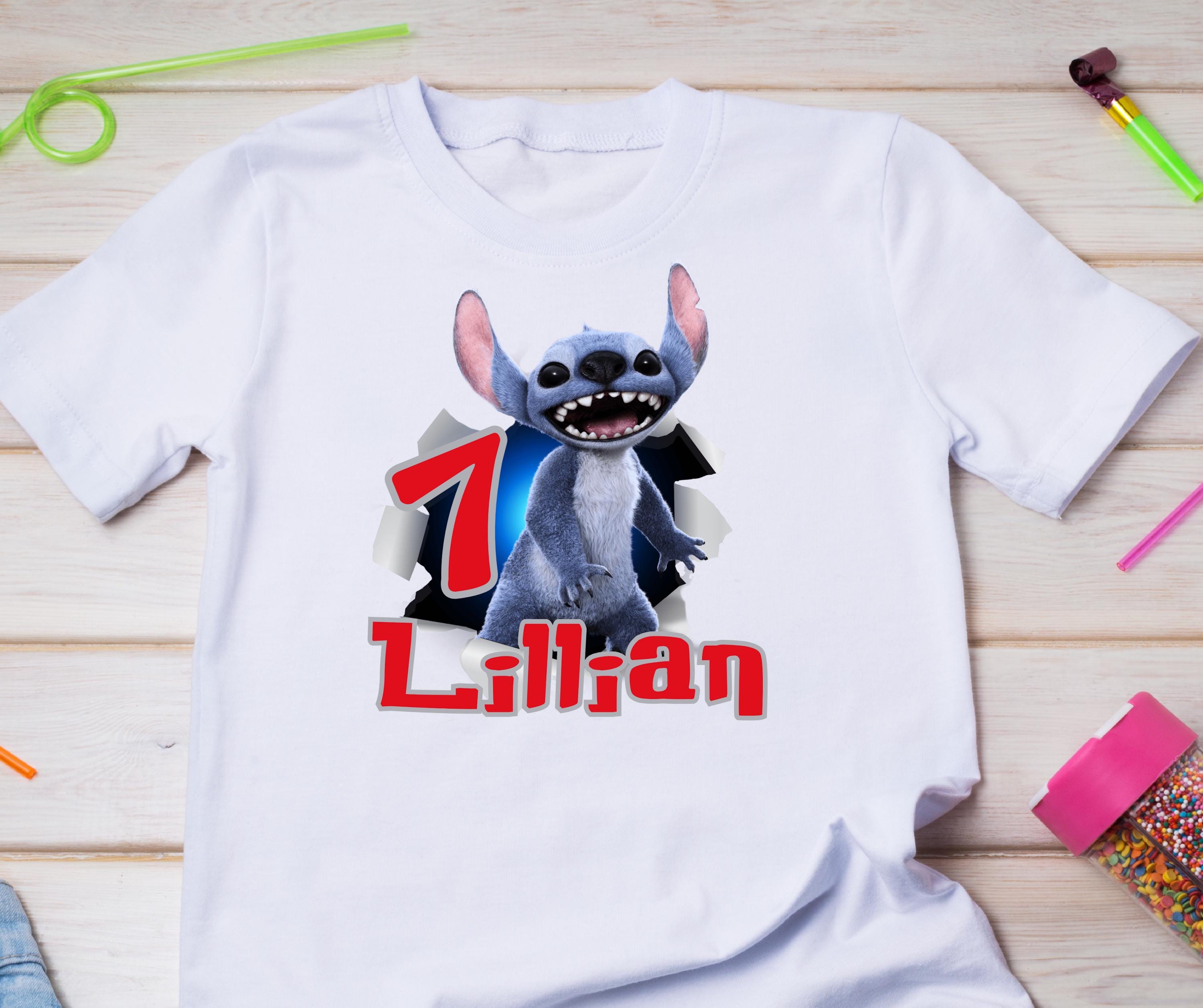 EDITABLE Stitch PNG, Stitch Birthday Template, New Movie Stitch Clipart ...