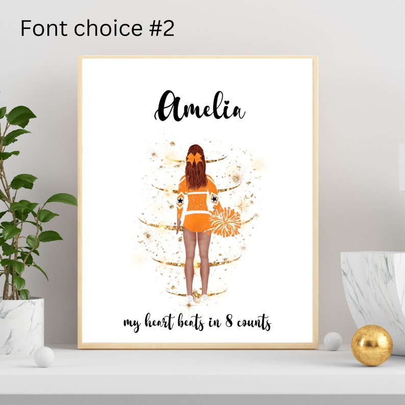 Personalized Cheer Poster, Cheer Gift, Cheerleading Gift, Gifts for Her ...