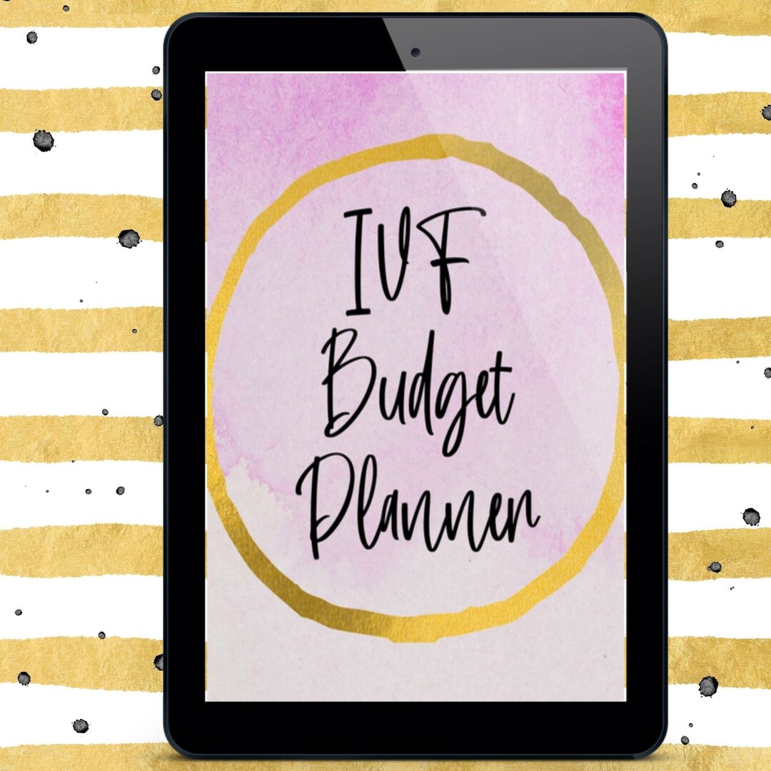 IVF Budget Planner| IVF Planner | Digital Download| Fertility Expenses ...