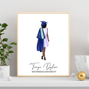 Personalized Graduation Print, Graduation Gift, Custom Graduation Print ...