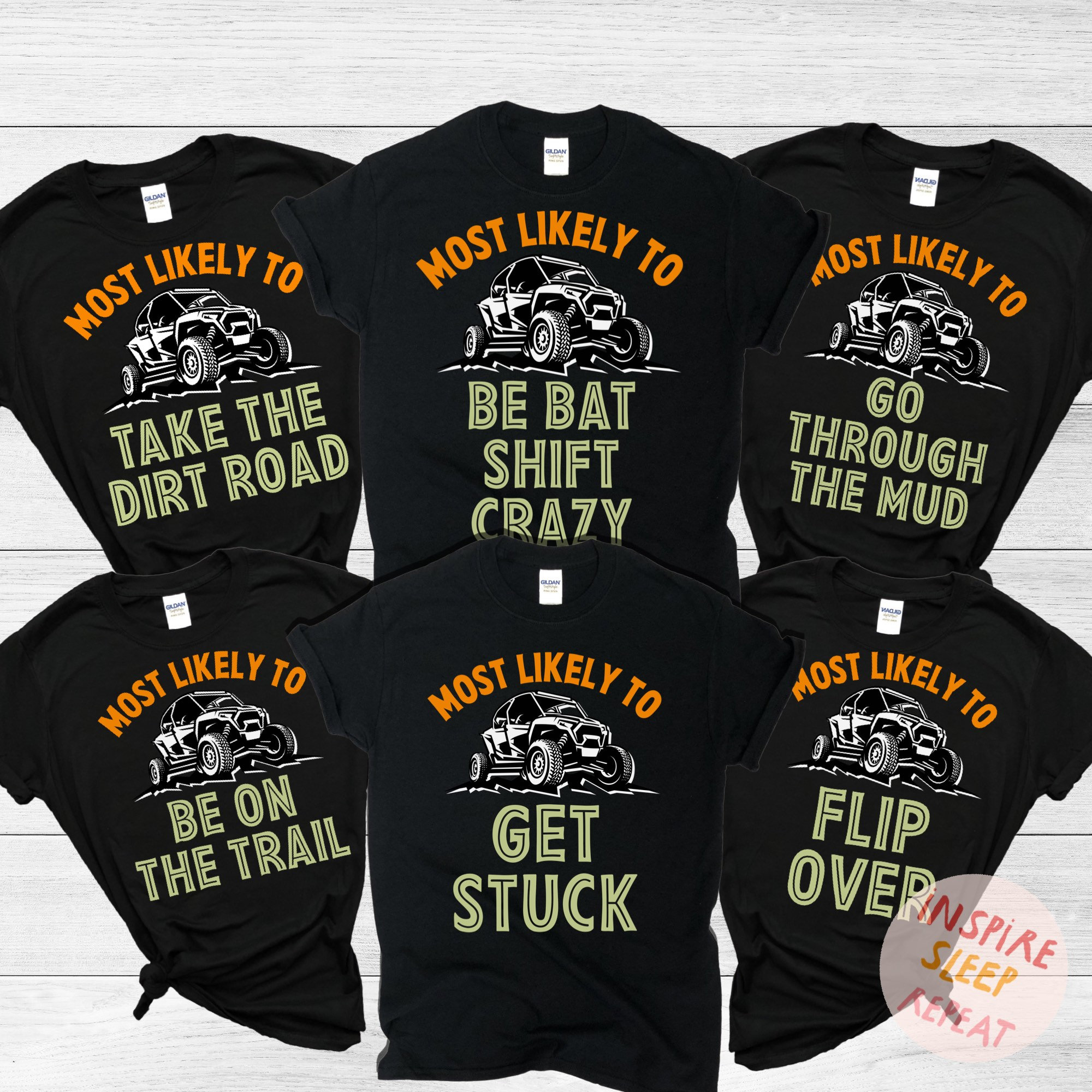 Most Likely to Matching Side by Side Shirts, off Road Tshirt, SXS T ...