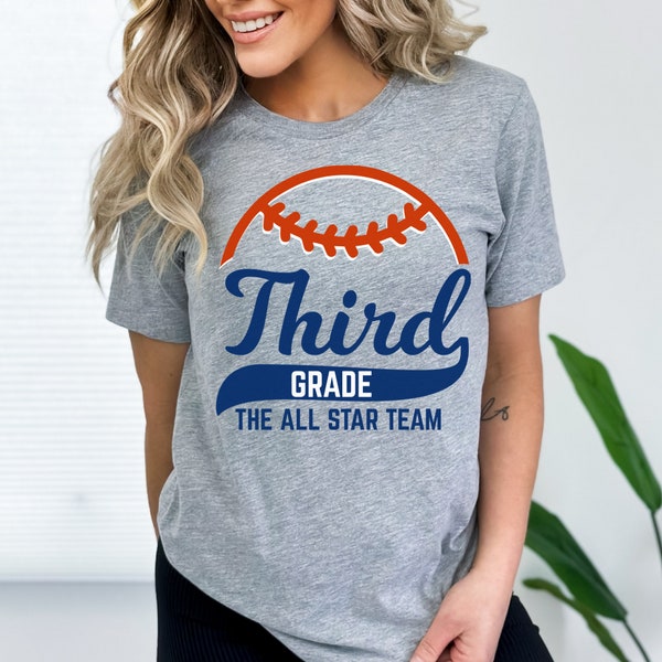 3rd Grade Teacher Shirt - Etsy