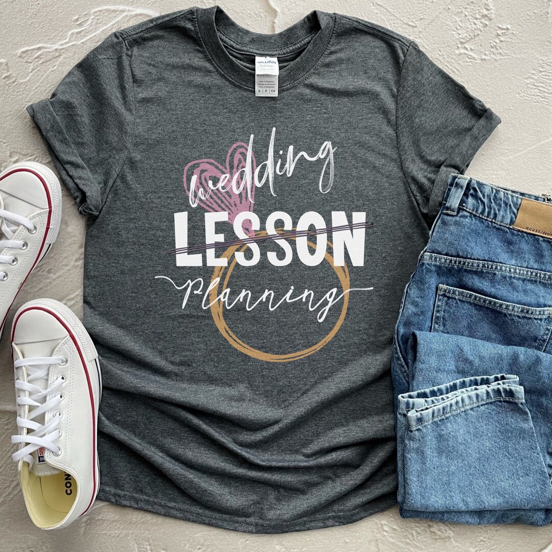 Engaged Teacher, Bride Shirt, Teacher Wedding Planning Shirt, Bridal ...