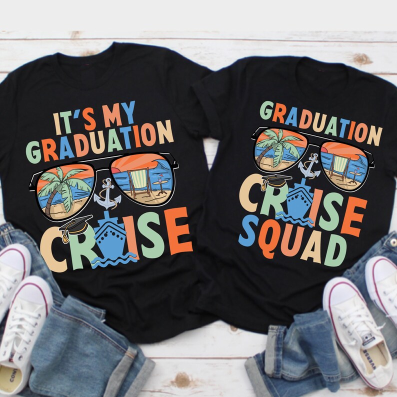 Graduation Cruise Shirts, Family Graduation Cruise T-shirts, Class of ...