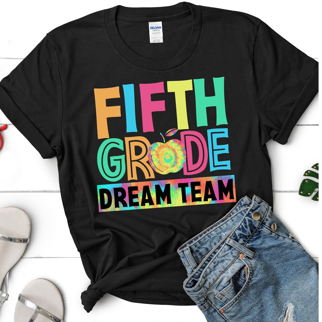 5th Grade Teacher Shirt, Back to School Shirt, Fifth Grade Teacher ...