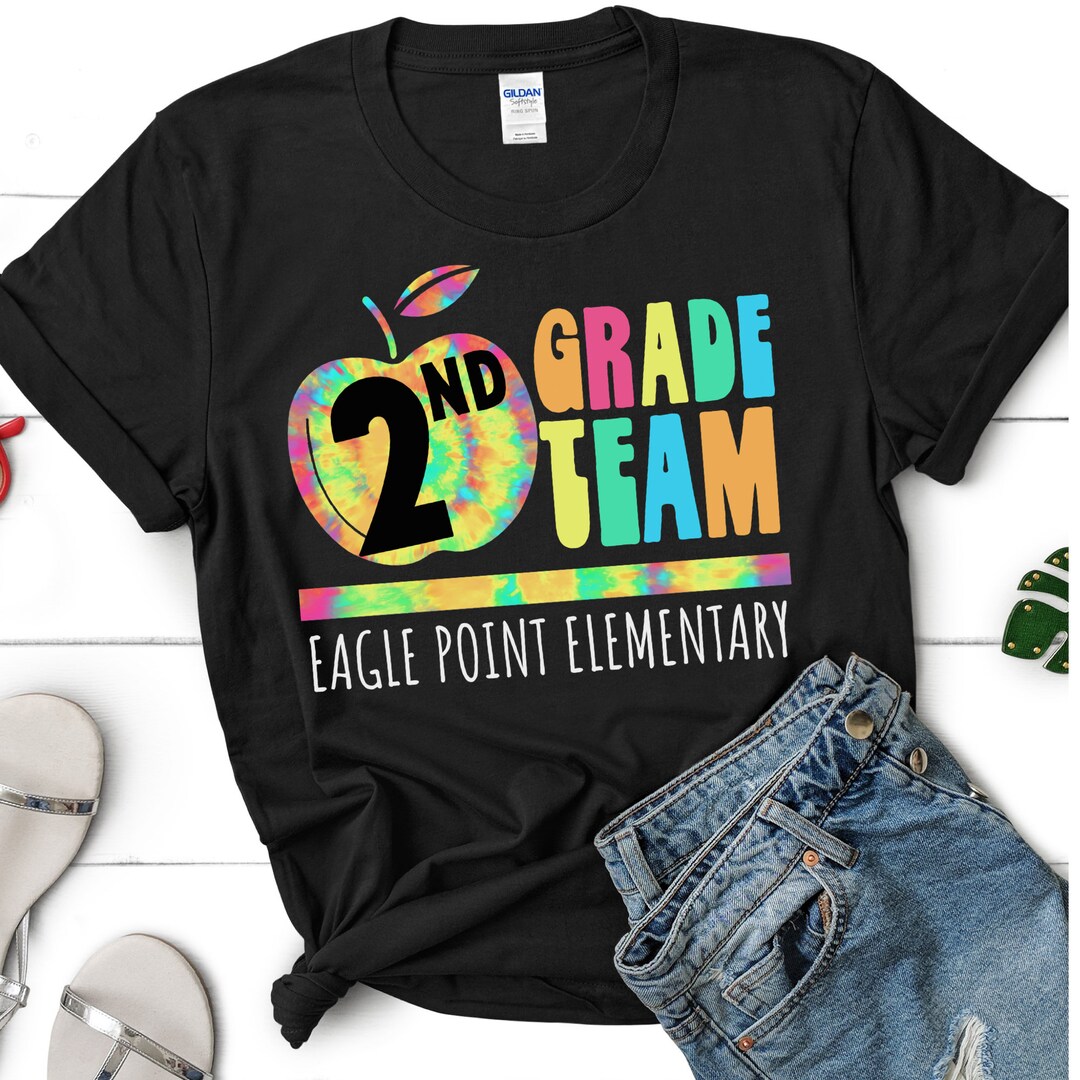 Back to School Shirt, 2nd Grade Teacher Shirt, Second Grade Teacher ...