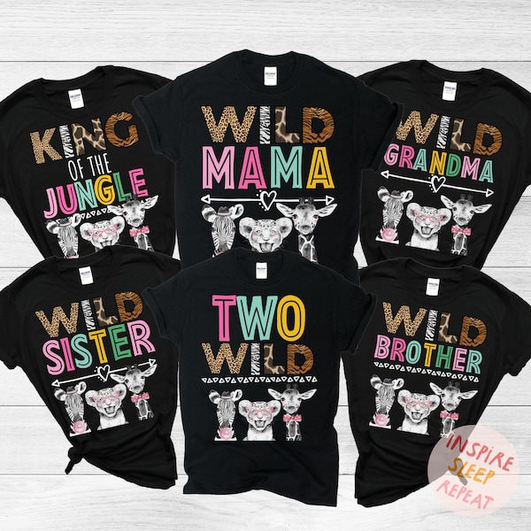 Two Wild Birthday Girl Outfit - Etsy