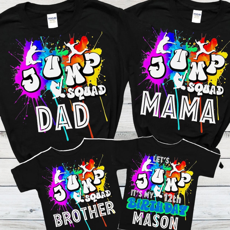 Trampoline Party Tshirts - Etsy
