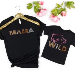 Two Wild Birthday Girl, Two Wild Shirt, Two Wild Birthday Girl Outfit ...