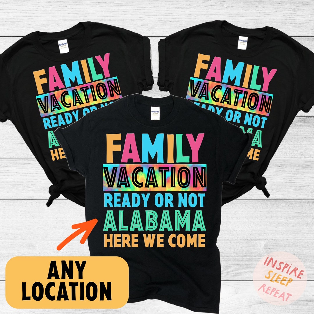 Family Vacation Shirt, Family Matching Shirt, Family Vacay Tshirt ...