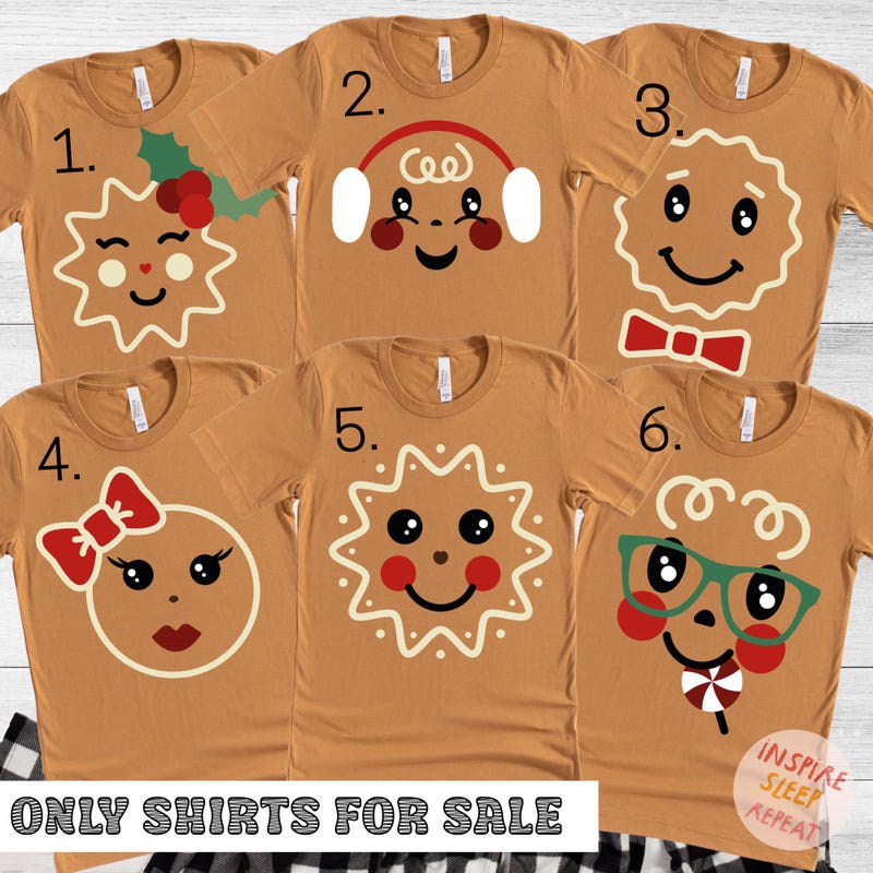 Gingerbread Face - Etsy