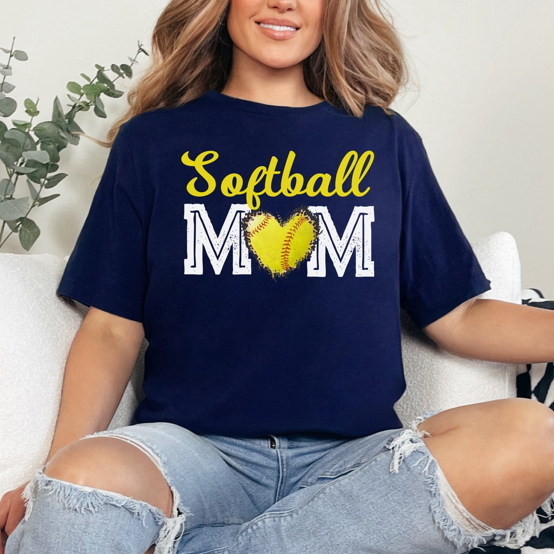 Softball Mom Shirt, Softball Mom Gift, Softball Mama Shirt, Mothers Day ...