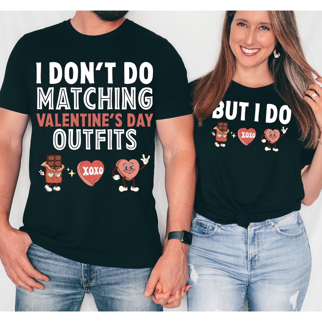 Valentines Day Shirt, Couples Matching Shirt, Valentines Gift, Couple ...