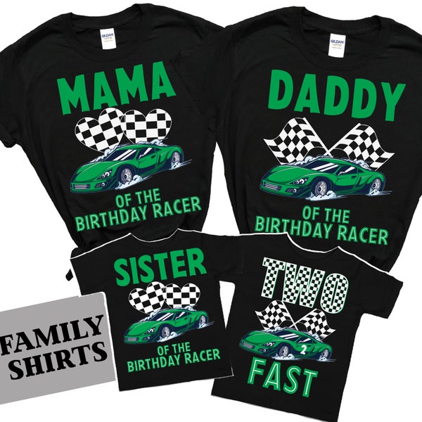 Two Fast Birthday Shirt - Etsy