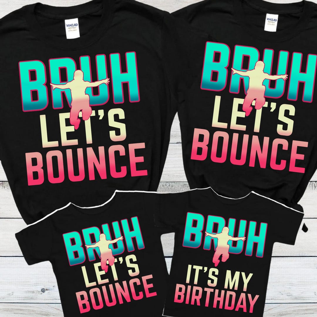 Jump Birthday Shirt, Custom Jump Birthday Matching Family Tshirts ...