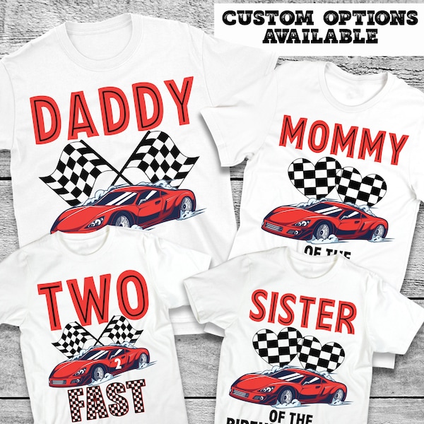 Two Fast Birthday Shirt - Etsy