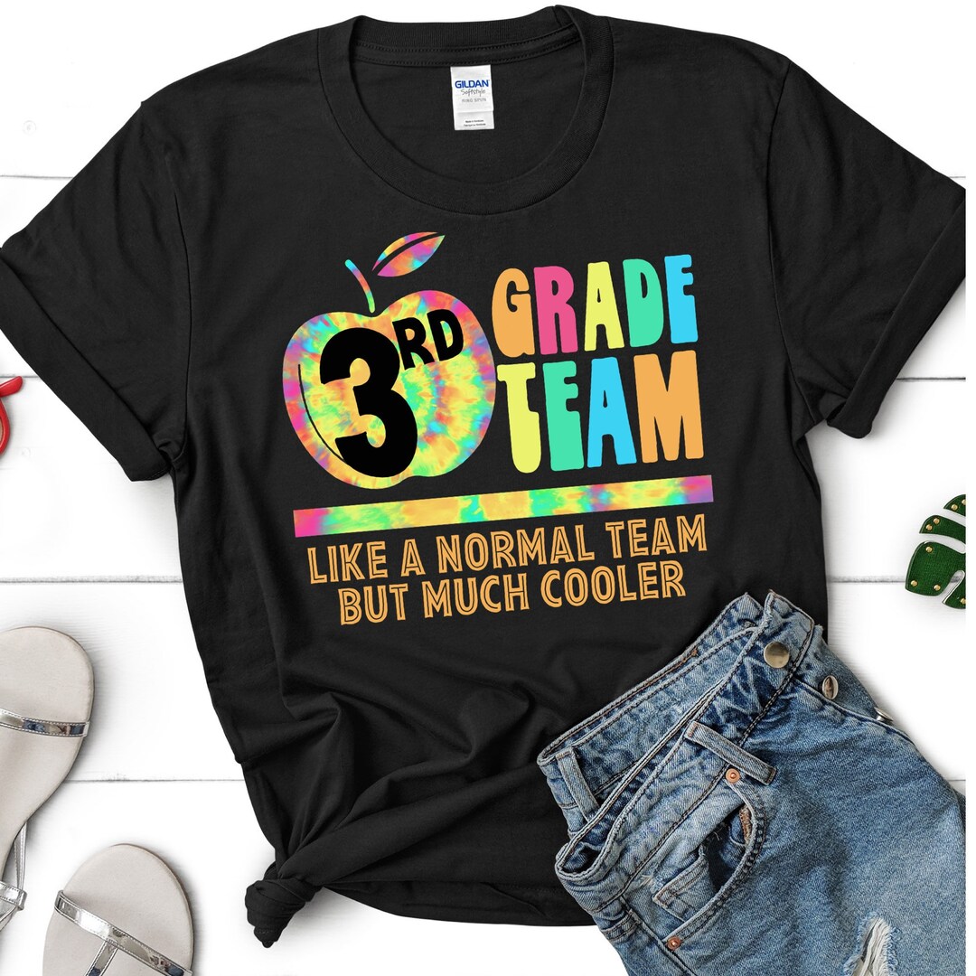Back to School Shirt, 3rd Grade Teacher Shirt, Third Grade Teacher ...