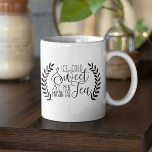 Sweet Tea Mug Best Gift Idea Gift Mug Best Friend Gift - Etsy