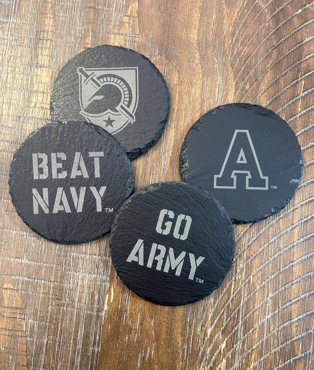 USMA Coaster, Beat Navy Coaster, Go Army Coaster - Etsy