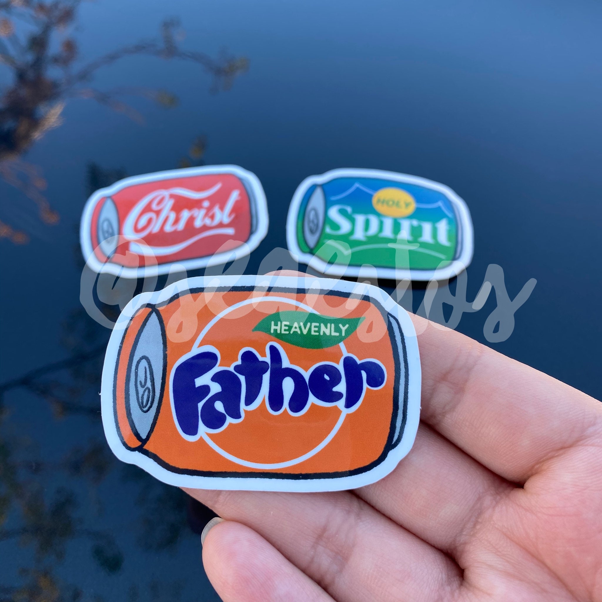 3pc Vinyl Stickers eternally Refreshing christian Soda - Etsy