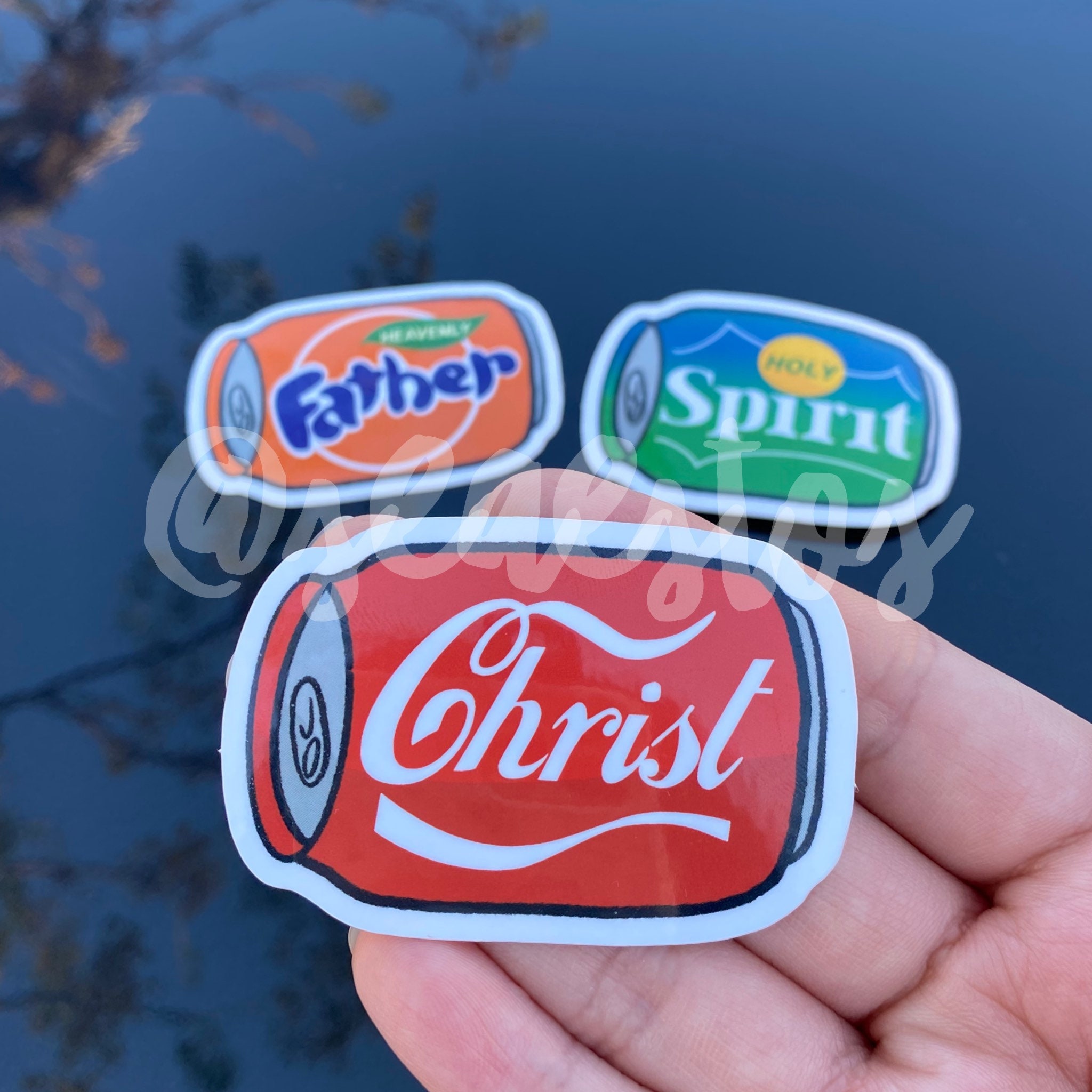 3pc Vinyl Stickers eternally Refreshing christian Soda | Etsy