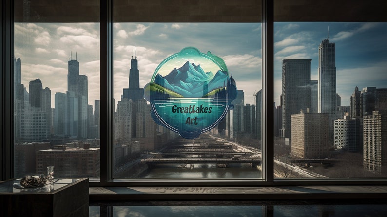 Zoom Virtual Backgrounds Backdrop Chicago Themed Skyline - Etsy UK