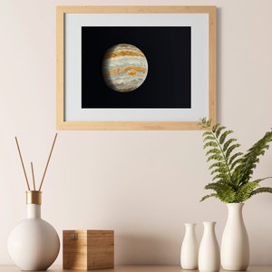 Jupiter Print | Planet Illustration | Solar System Digital Download ...